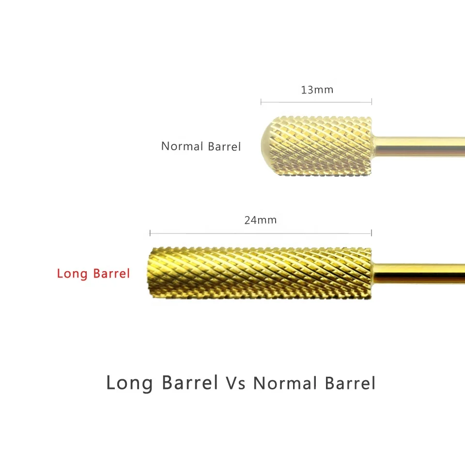 HYTOOS Super Long Nail Drill Bits - Precision & Durability