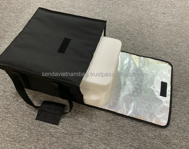 Vietnam Custom Insulated Pizza Food Delivery Bags Professional Warmer ...