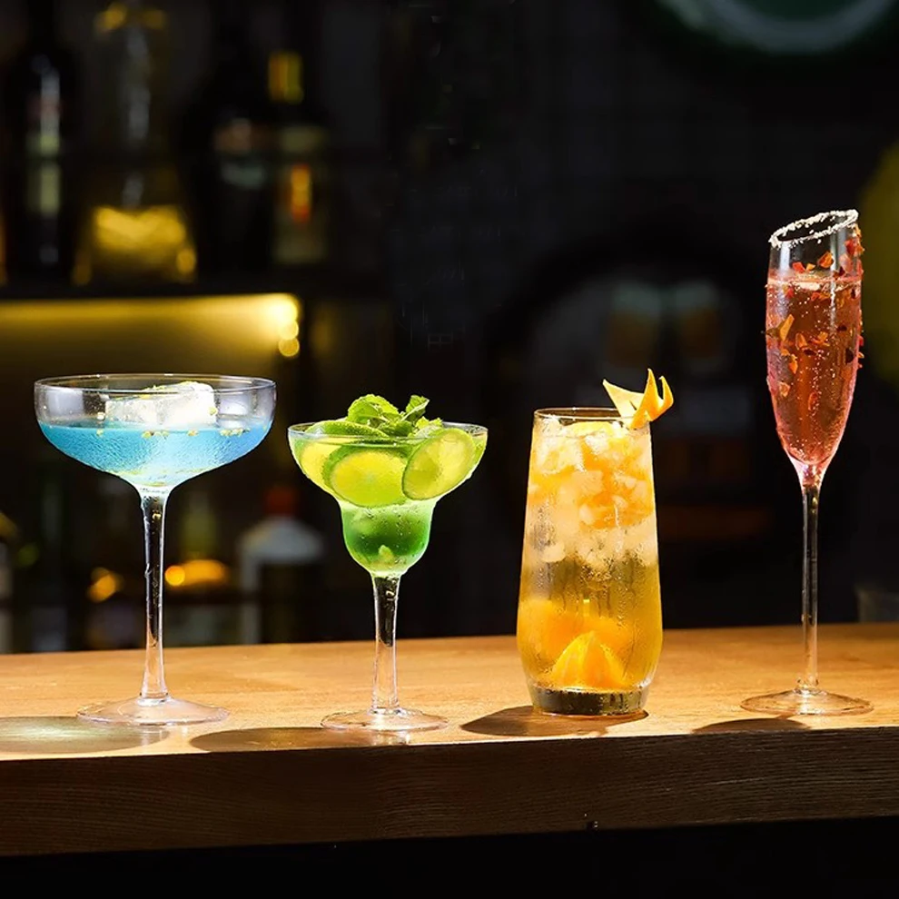 Hand Blown Cocktail Glasses - Unique & Creative Designs