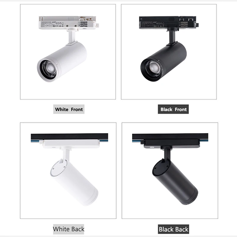 Modern Track Light 20W Adjustable LED Track Lamp Magnet Track Light ...