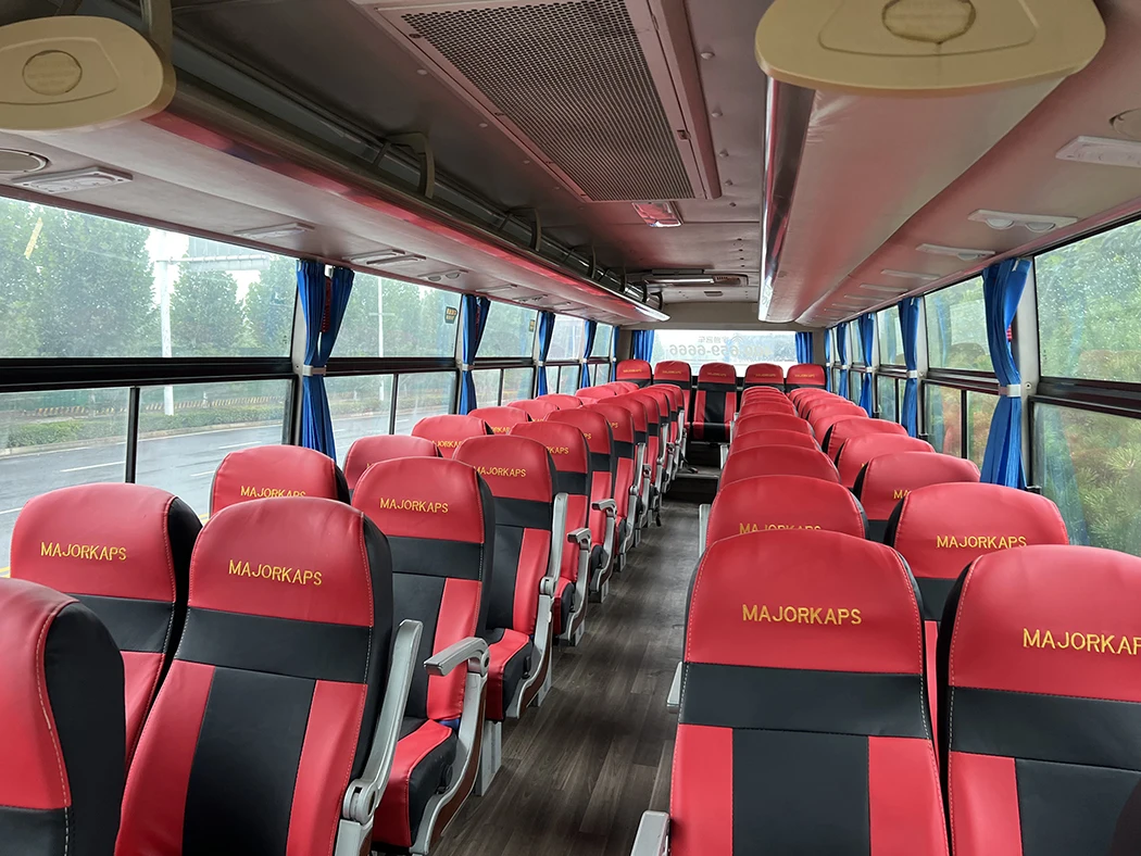 Luxury Coach Bus RHD LHD 50 Passenger Bus Low Floor City Bus for Sale