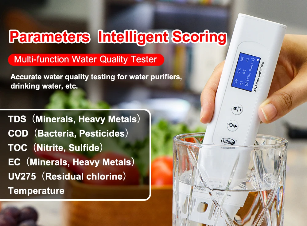 Hot Sale LS310 Best Multi Parameter Tds Meter Digital Water Tester ...