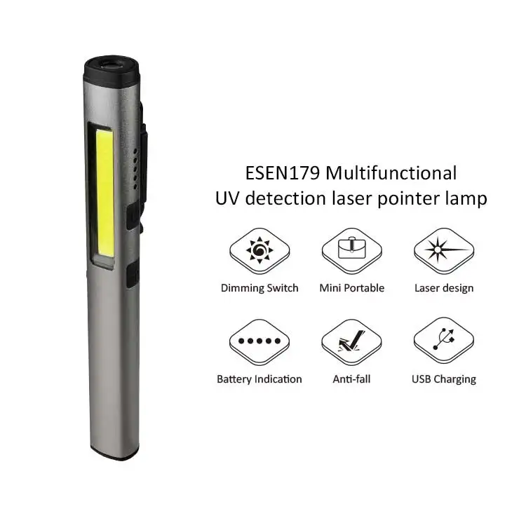 Hot Sale Magnetic Rechargeable LED Pen Light - 10000 Hours