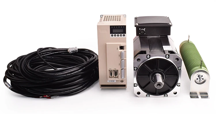 90mm 6000rpm Belt Drive CNC Spindle - MIGE Servo Motor BT30