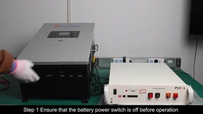 Pytes 48v Lifepo4 Battery Sol-ark Inverter For Solar Power System Solar ...