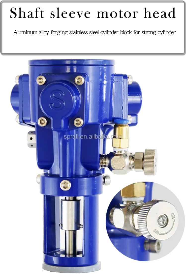 SPRALL Industrial IBC Tank Pneumatic Mixer - 1000L Capacity