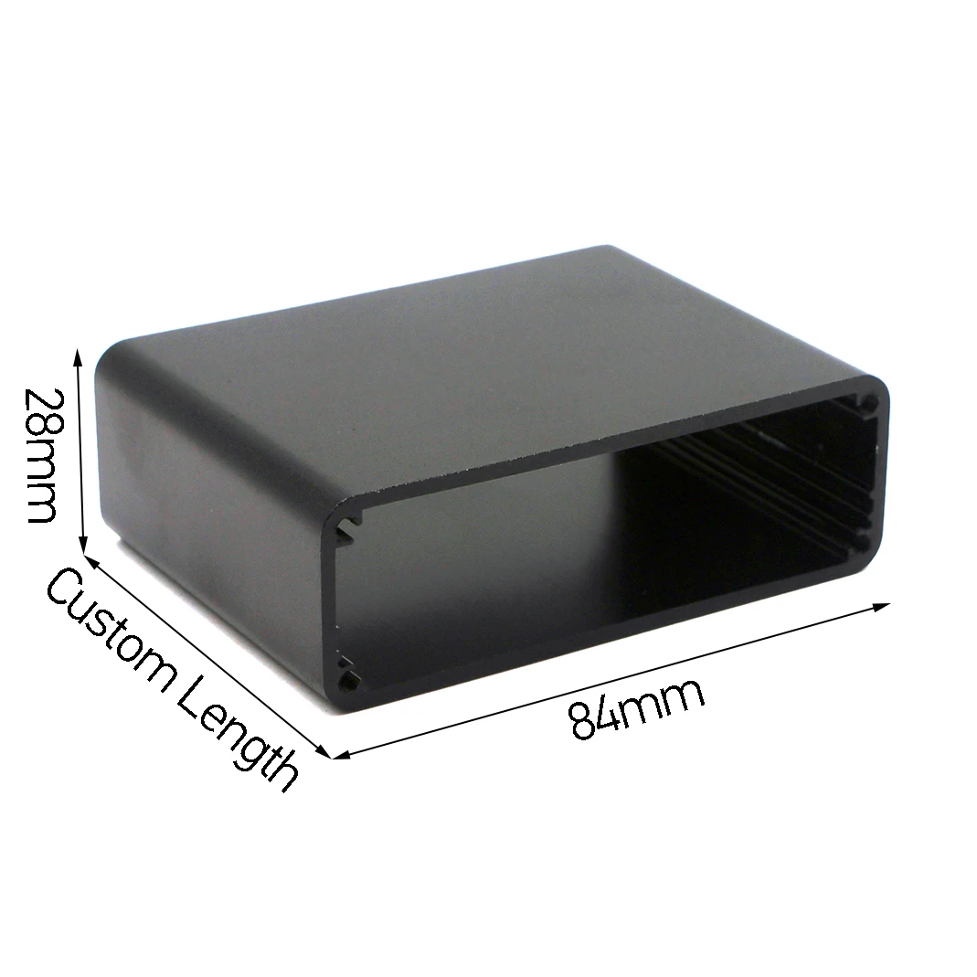 Oem 84x28 Mm Aluminum Extrusion Box Ningbo Factory Custom End Plate For ...