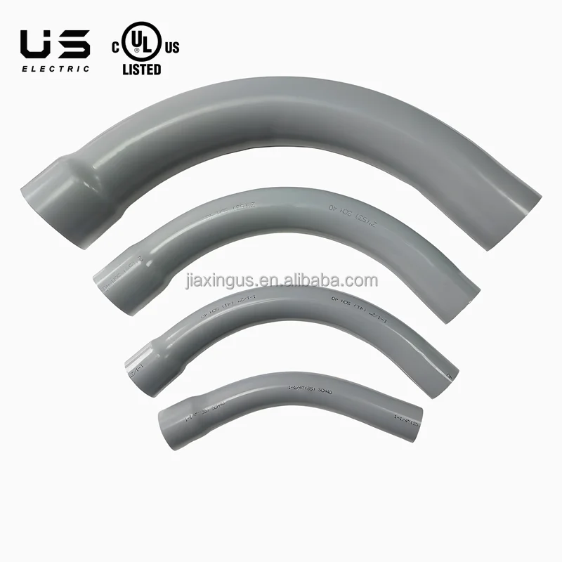45/90degree Elbows-belled End Sch 40 Electrical Conduit Plastic ...
