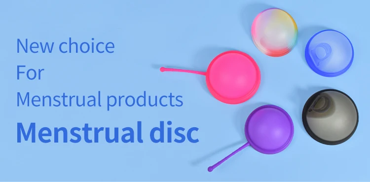 Menstrual Supplier Reusable Ladies Disc Female Menstrual Cup and Disc ...