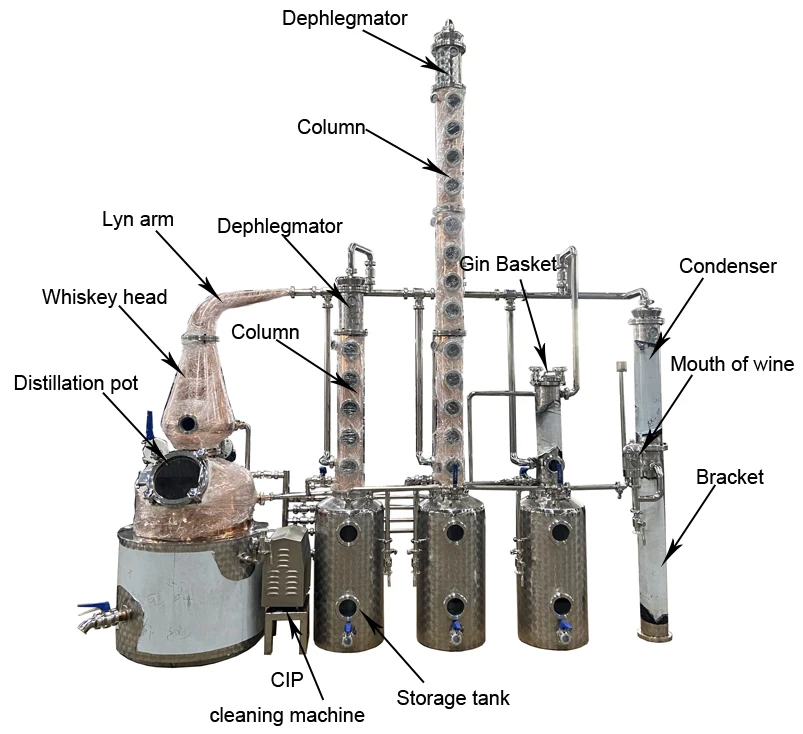 250L Distillation Equipment - Efficient Alcohol Production