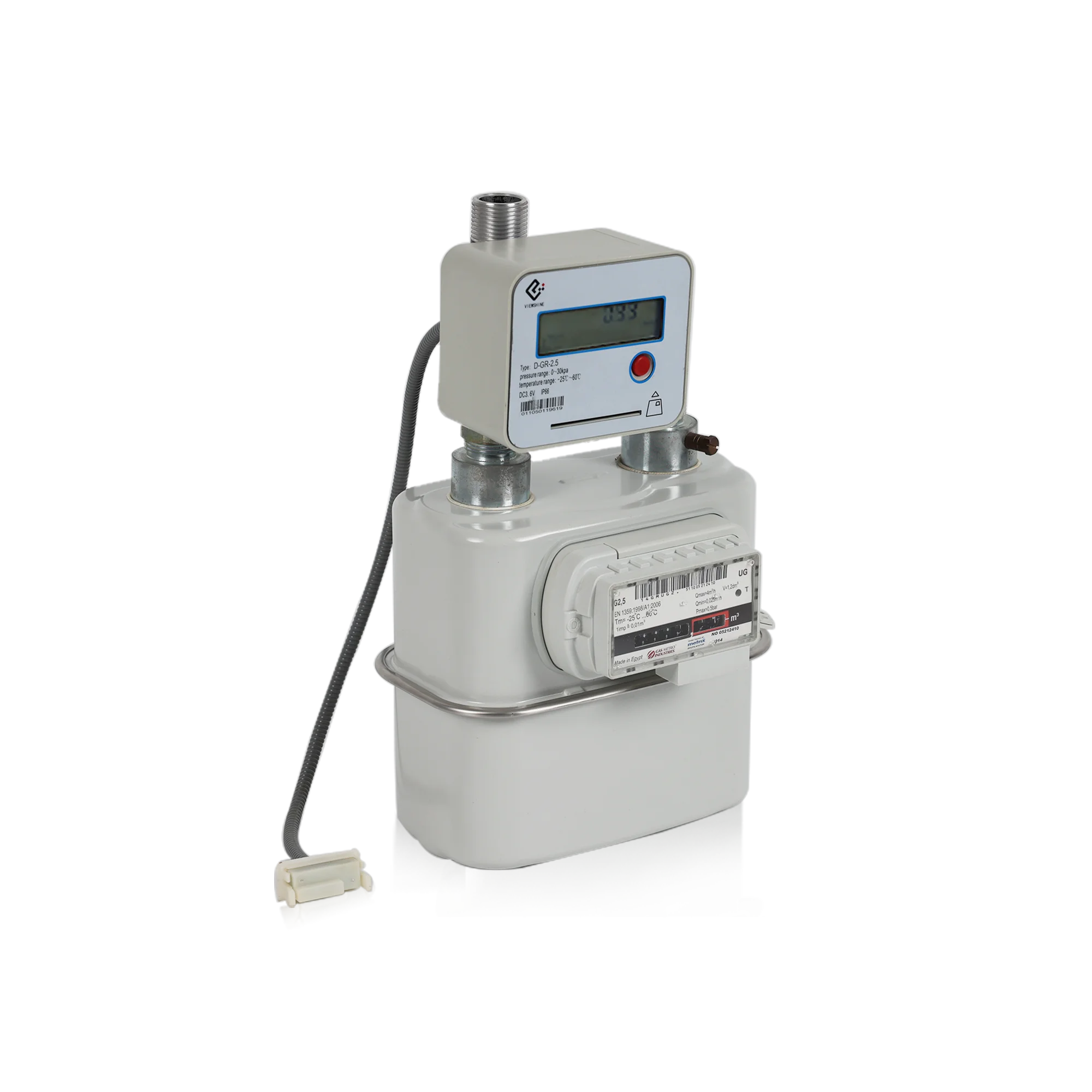 Residential Gas Meter Prepayment Unit Valve Controller