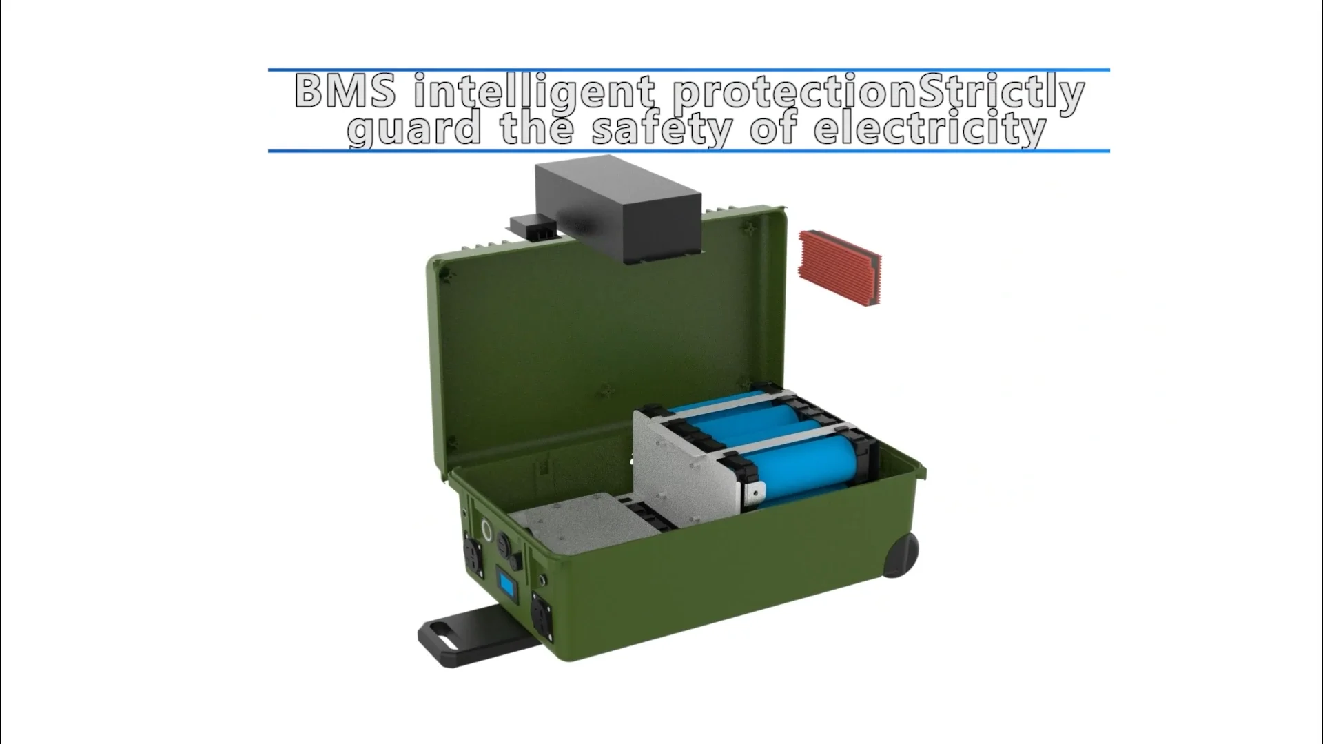 Trolley Portable Power Station 5000w Handy Brite Solar Energy System ...