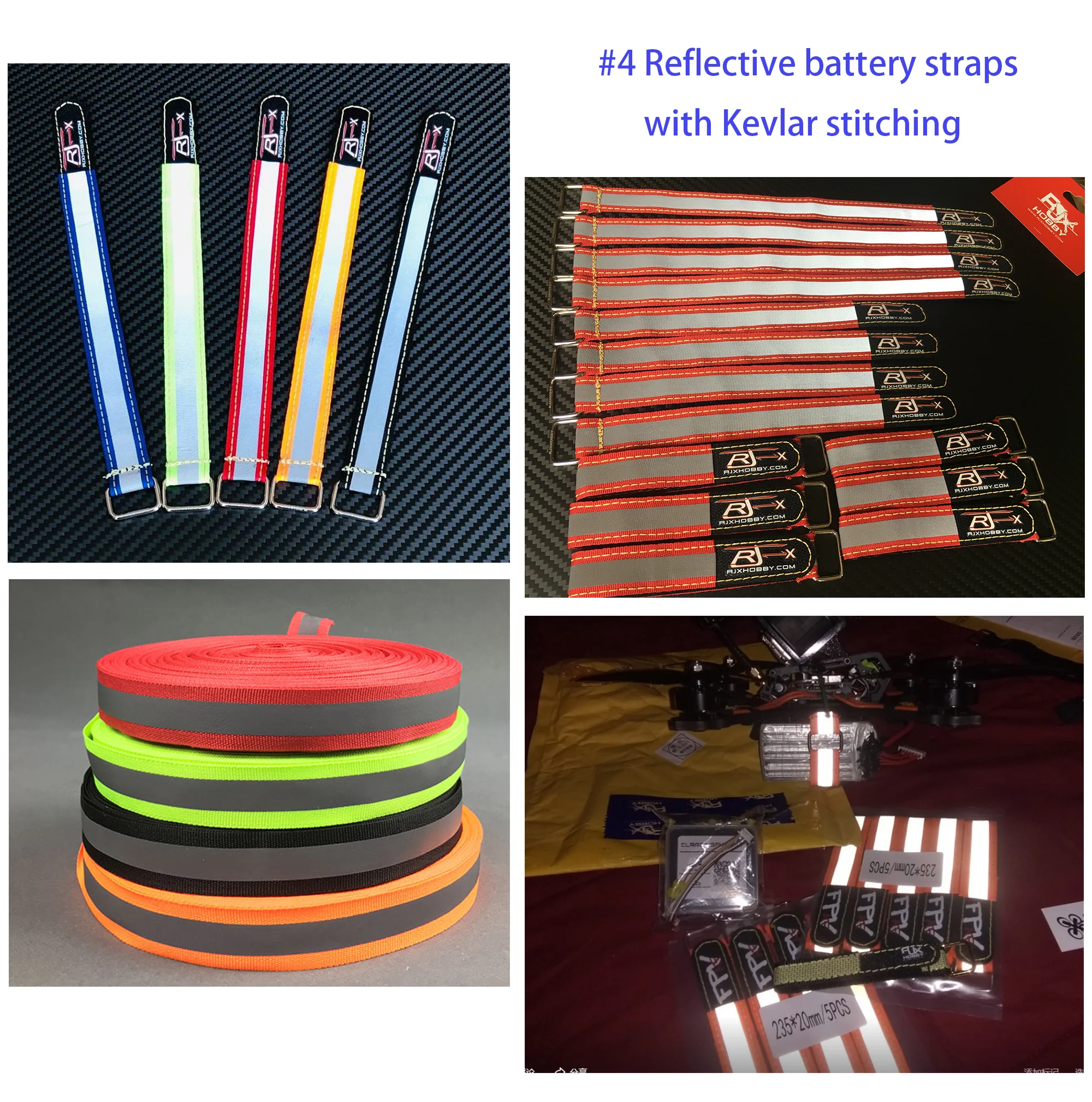 Rjxhobby Customizes 100mm 150mm 200mm 250mm 300mm Strong Drone Fpv Lipo ...