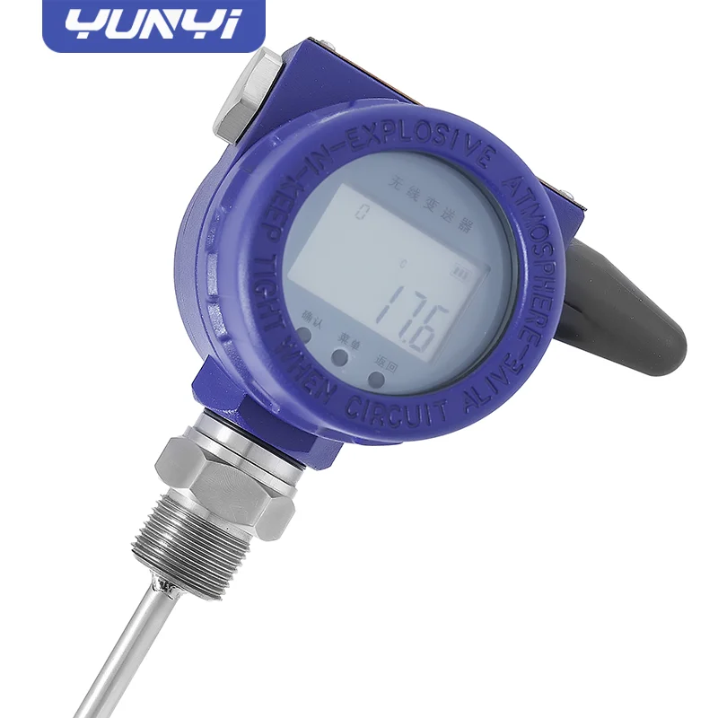 Yunyi Industrial Digital Wireless Pt100 Temperature Sensors Data Loggers Lorawan Wireless ...