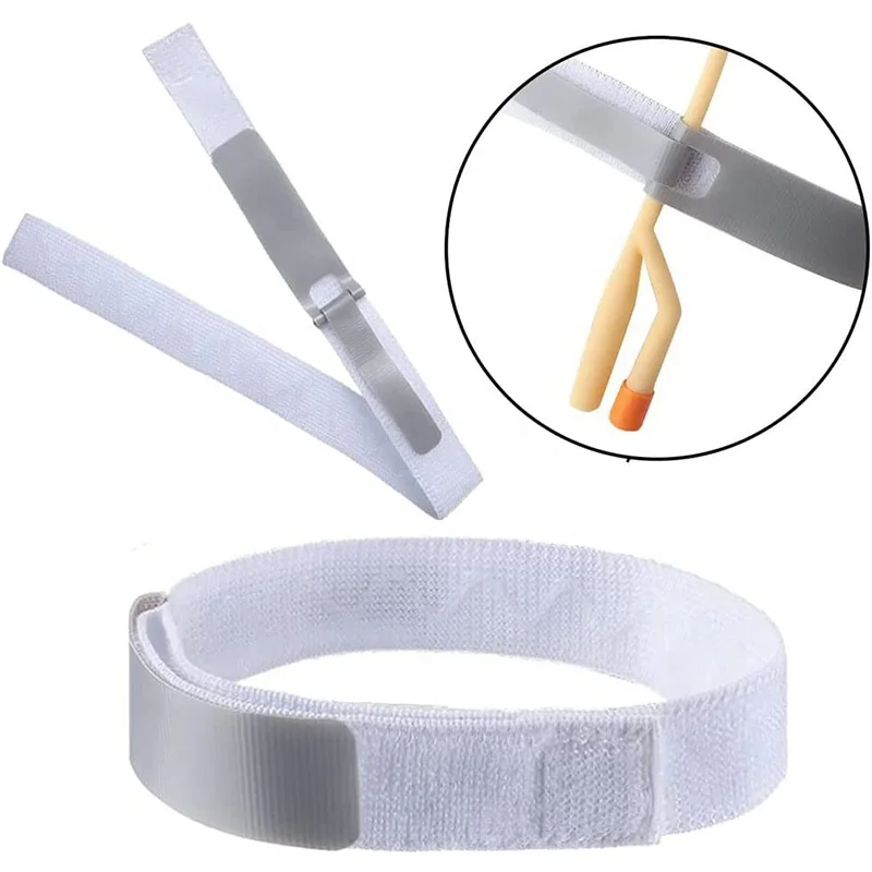 Adjustable Hook And Loop Strap Catheter Stabilization Device Anti Slip ...