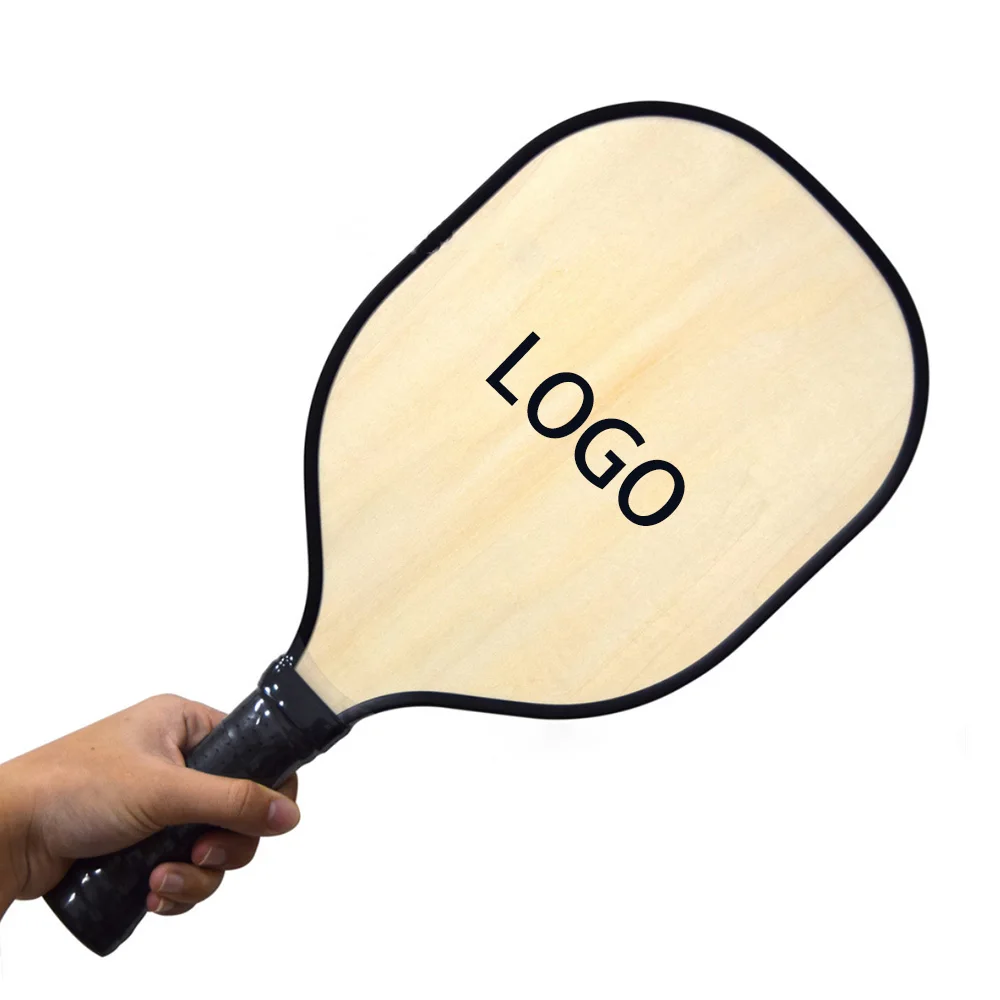 Wooden Custom Logo Outdoor Wood Pickleball Paddle - Buy Wooden ...
