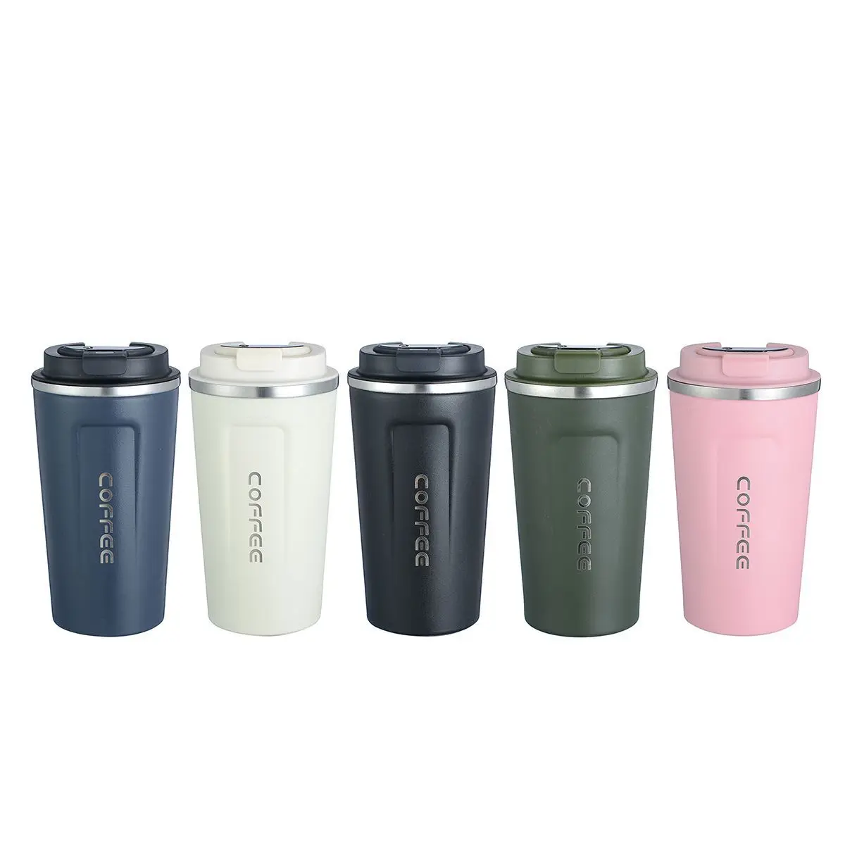 Smart Coffee Mugs - Insulated Thermos with Temperature Display