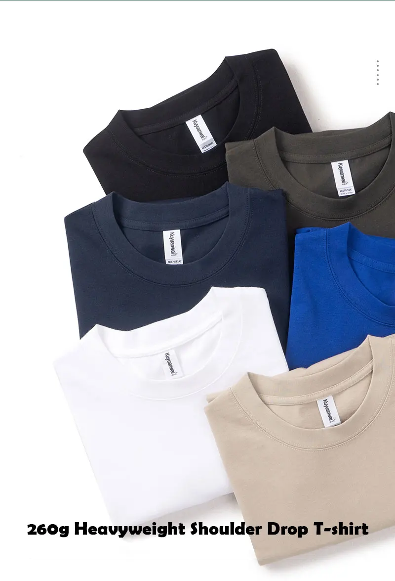 OEM Tshirt Manufacturer - Heavyweight 260g Cotton Designs