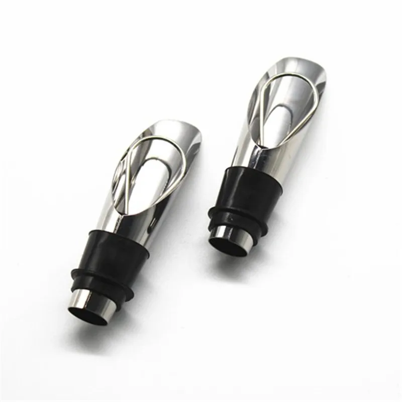 Bar Kitchen Accessories Whisky Bottle Stopper Set Stainless Steel Wine ...