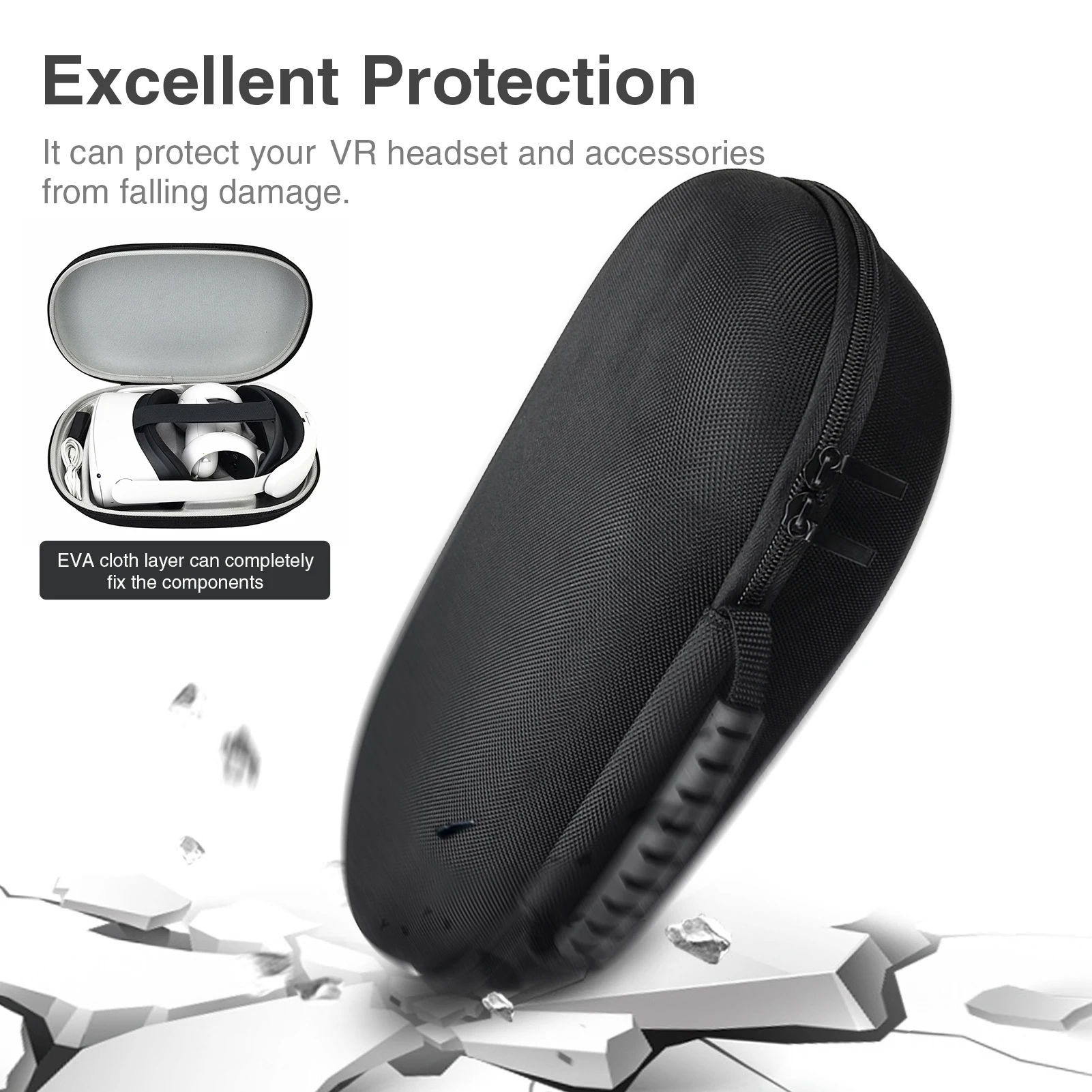 Portable Vr Storage Case For Oxford Cloth Box Gaming Accessories Vr ...