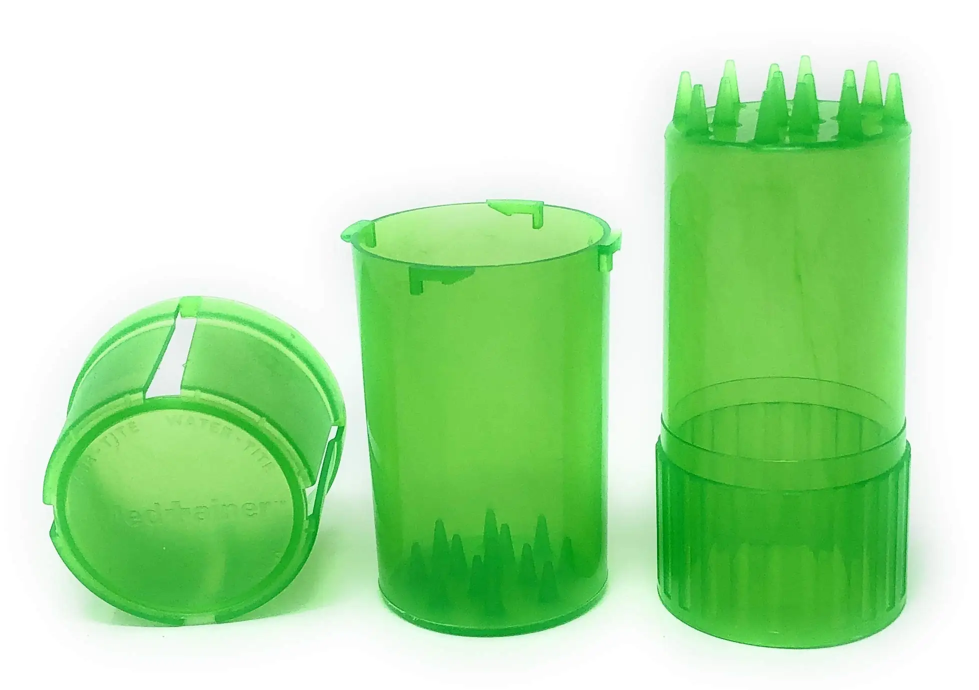 Custom Plastic Herb Grinder Storage Container Moledor Jar Medtainer ...