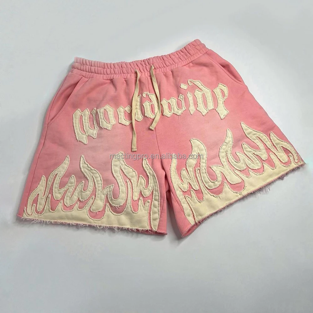 Men's Streetwear Sweat Short - Custom Sun Faded Cotton