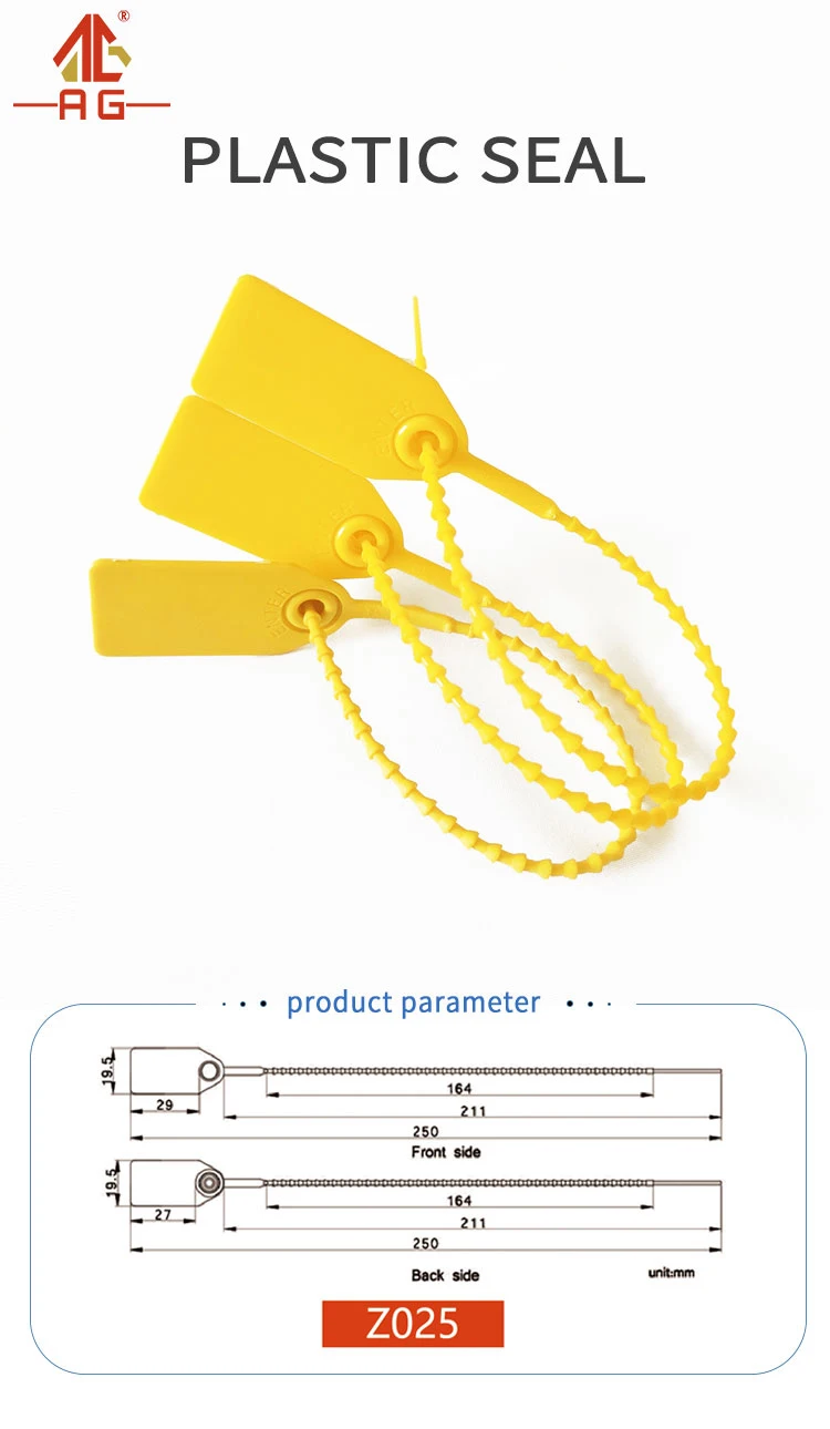 Yellow Fire Extinguisher Seal AG-Z025 Security Plastic Seals| Alibaba.com