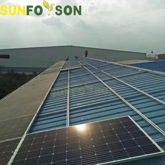 Solar Panel Mount for Metal Roof - Corrugated Tin Brackets