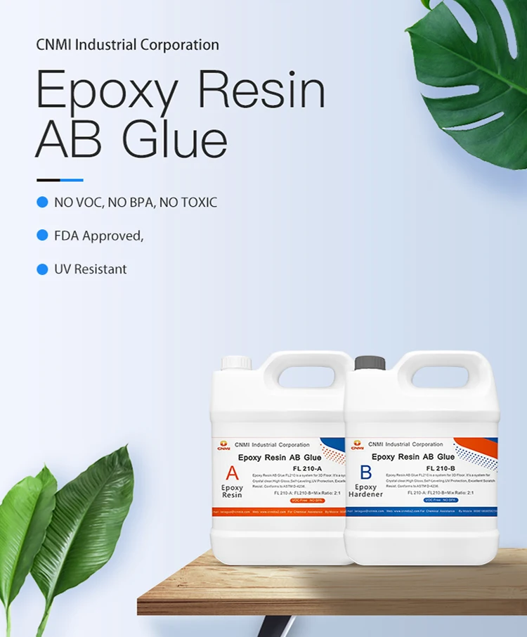 Cnmi Resin Kit Deep Pour Casting 2-4cm Hl210 2:1 Epoxy Resin Kit ...