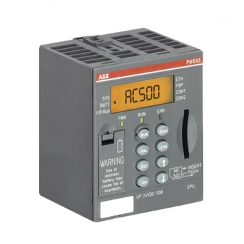 Abb Dc24v Programmable Logic Controllers Plcs Model Number Is Pm5675-2eth With A Memory 160mb ...