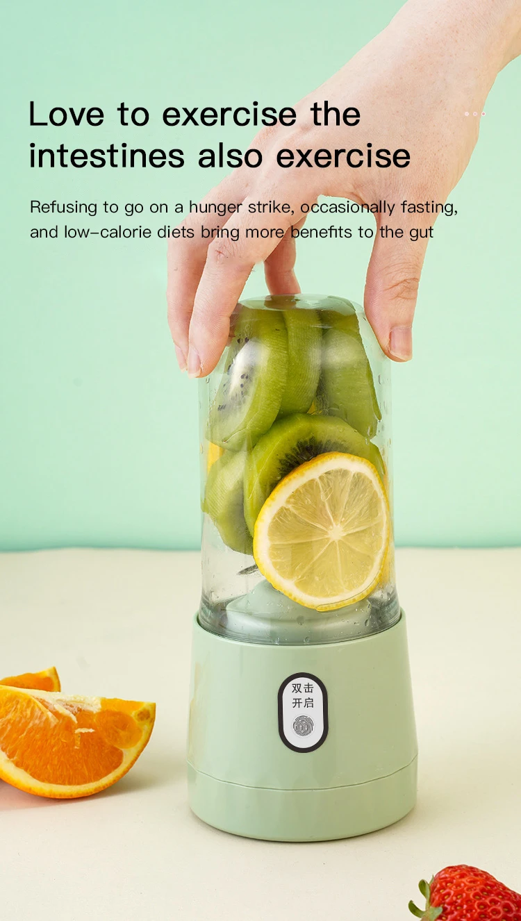 Mini Portable Juicer Usb Rechargeable Fresh Fruit Juice Electric ...