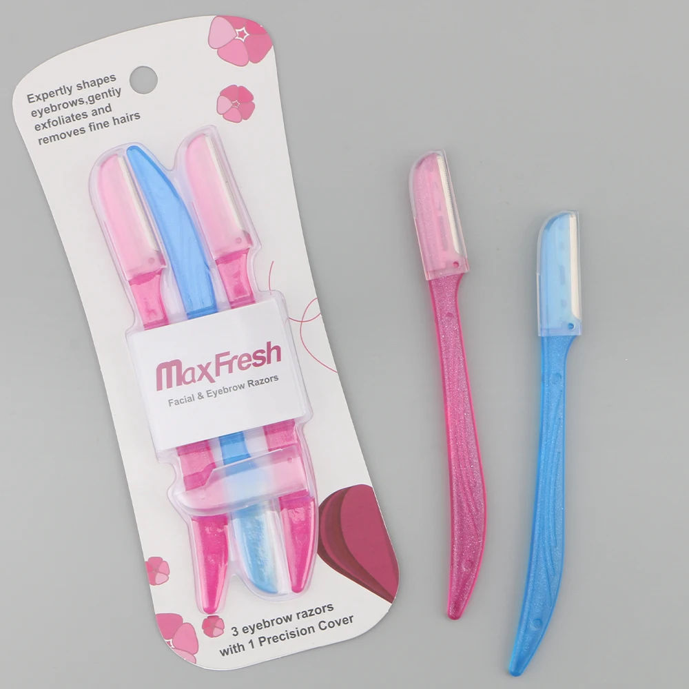 Facial Razors With Precision Cover Dermaplane Eyebrow razor Tool 1 ...
