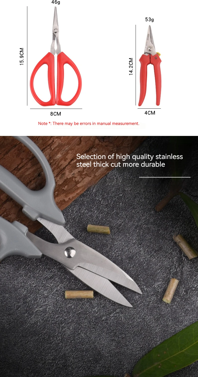 Yangjiang Directly Manufactured Stainless Steel Home Garden Pruning ...