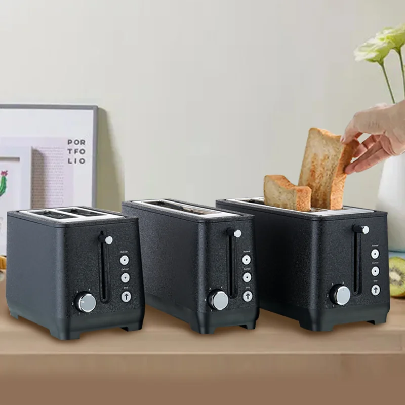 Home 220w Electric Auto Pop Up Mini Toaster Oven 2 Slice Bread Toaster ...