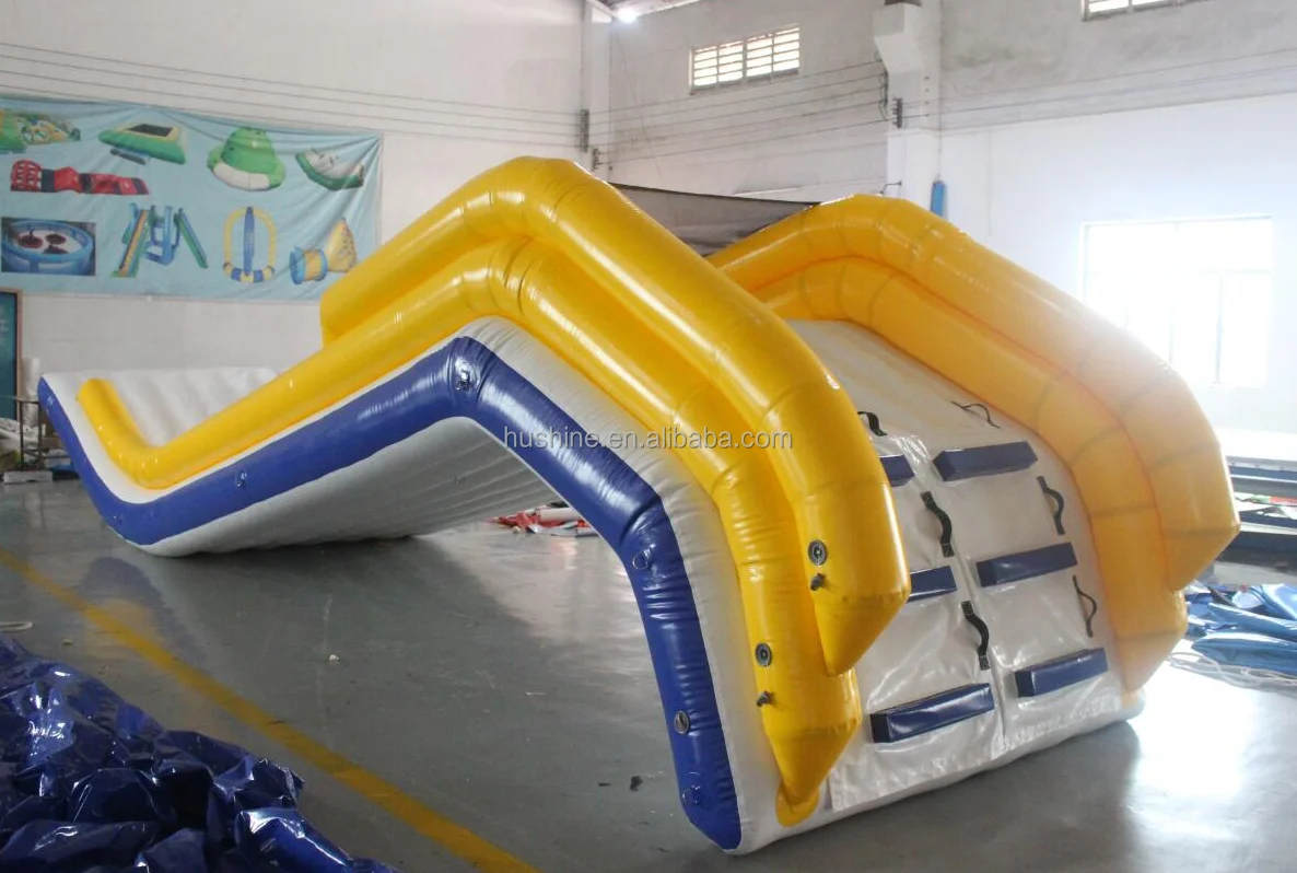 Customized Water Slider Water Play Equipment Waterslide Inflatable Dock ...