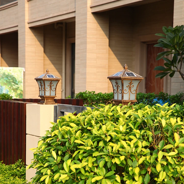 Outdoor Main Gate Pillar IP65 Waterproof Aluminum LED Light