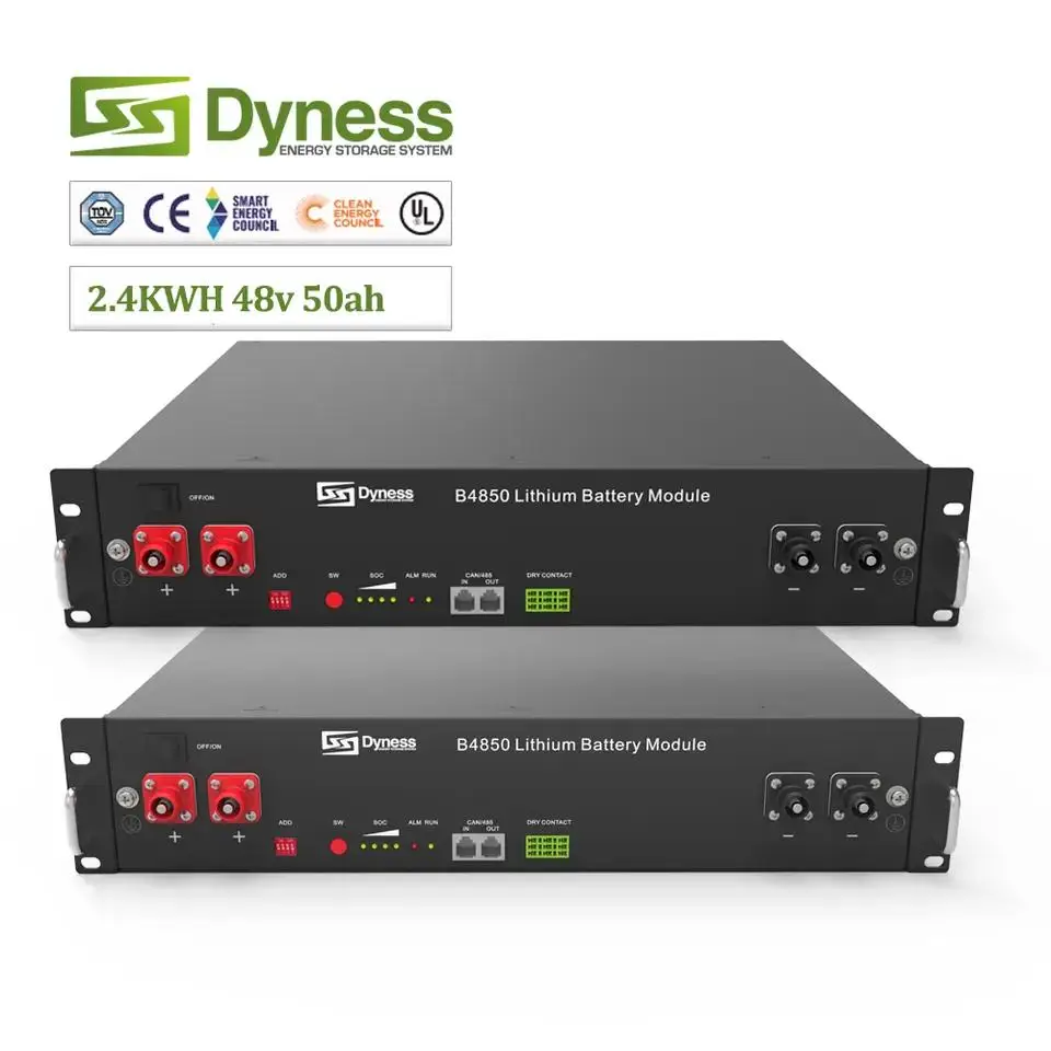High Voltage Dyness Brand B4850 Solar Lithium Battery 6000 Cycles 48v ...