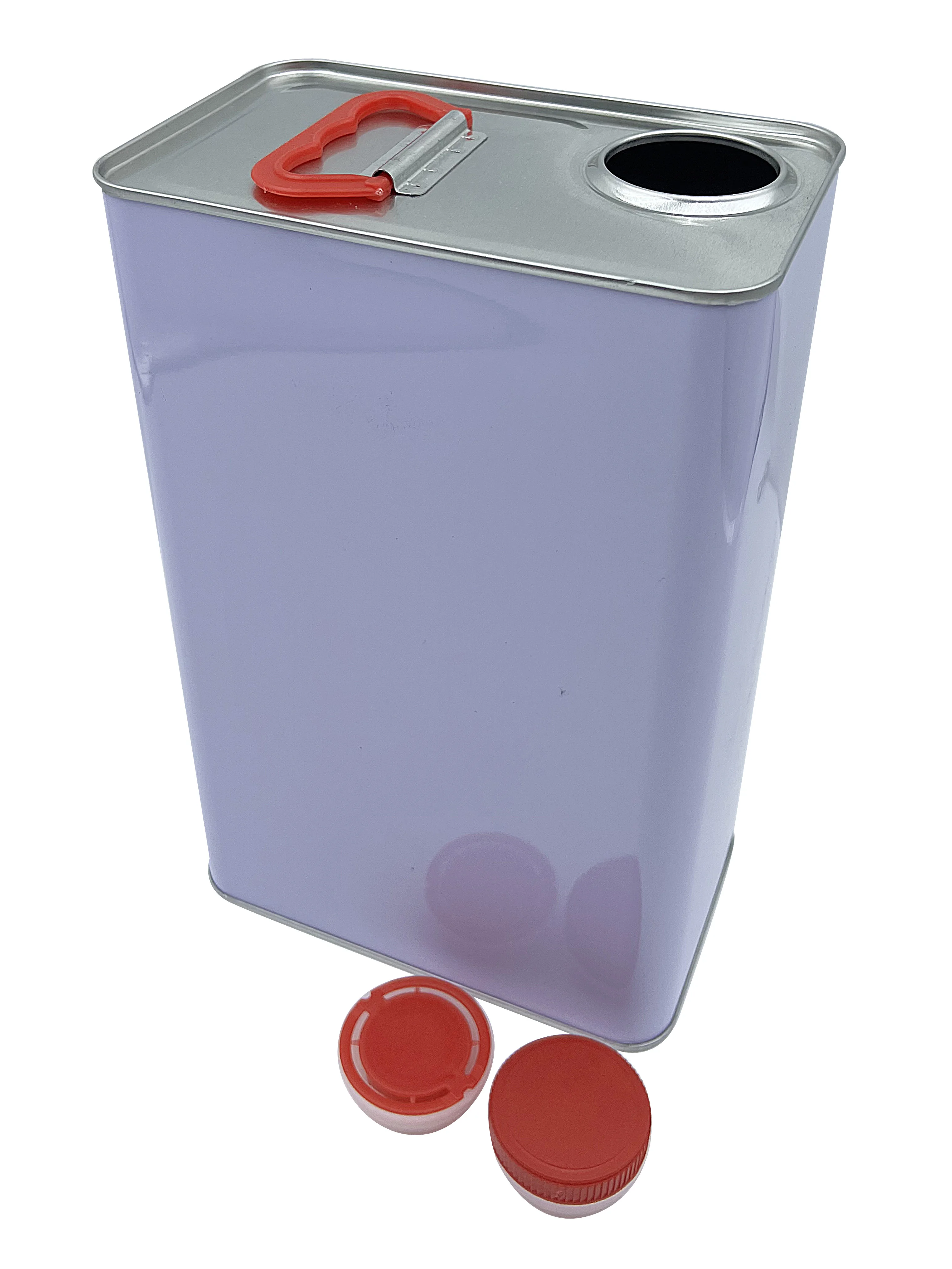 Reusable 4l Metal Rectangular Tin Cans For Food Packaging And Storage Ma Kou Tie Kong Cans ...