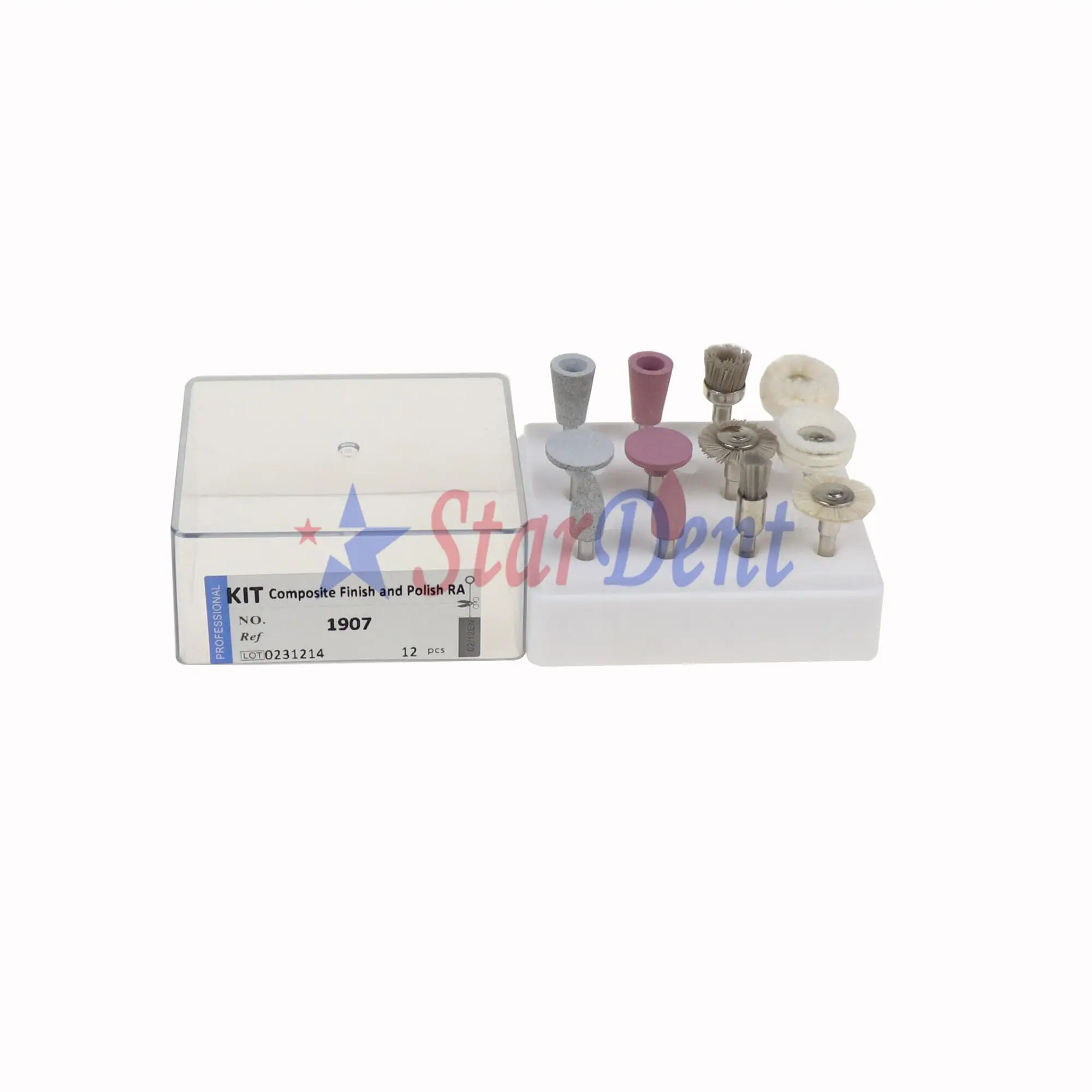 Dental Composite Polishing Kit RA 1907 Dental Polish Brush Dental RA ...