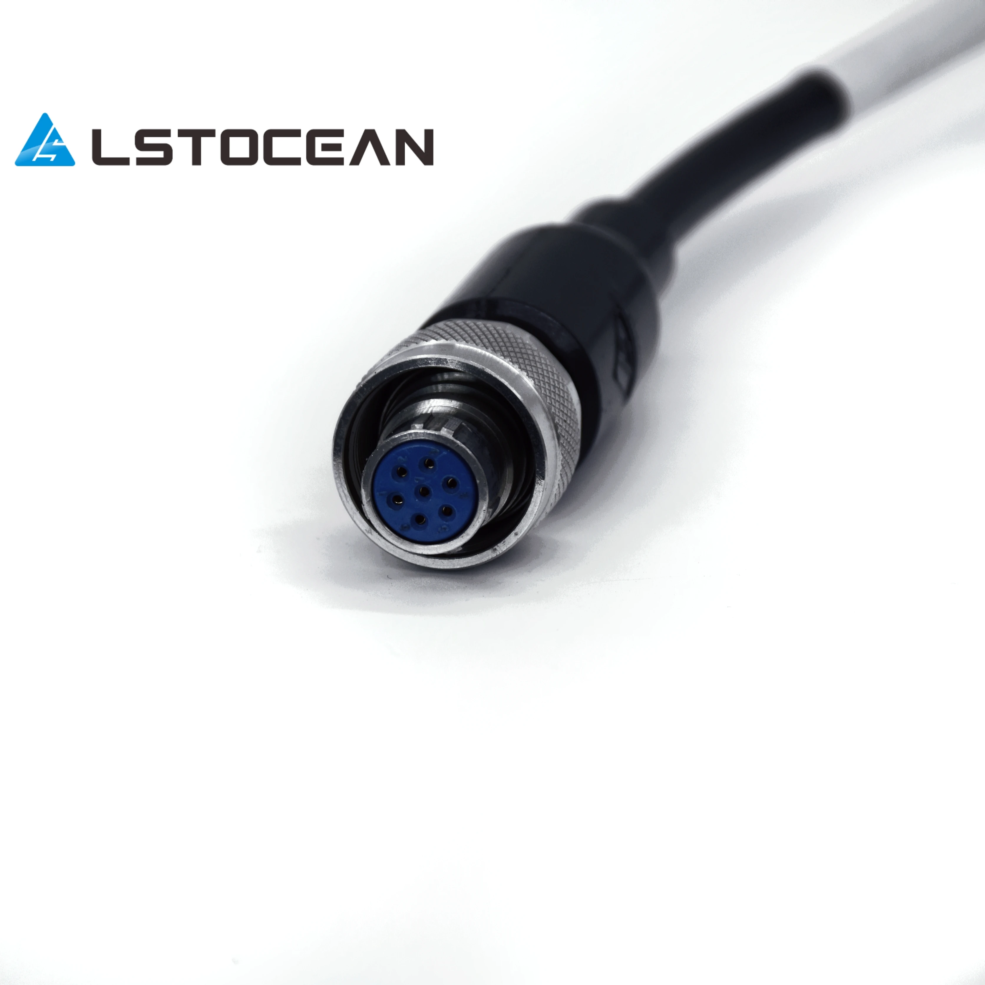 Subsea Universal Optical And Electrical 7pins Plug Connector For Ocean ...