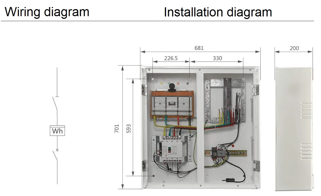 Factory Customized Multiple Specifications Outdoor Electricity Meter ...