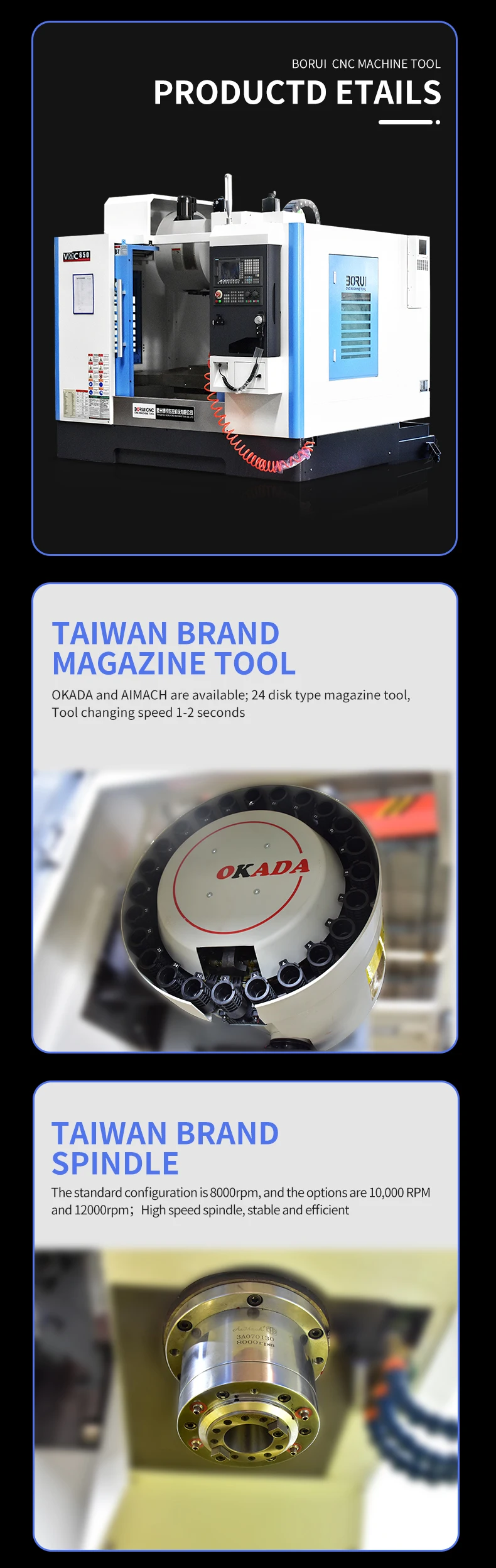 Vmc 550 Small Mitsubishi Controller Vmc Machine Used Cnc Vertical ...