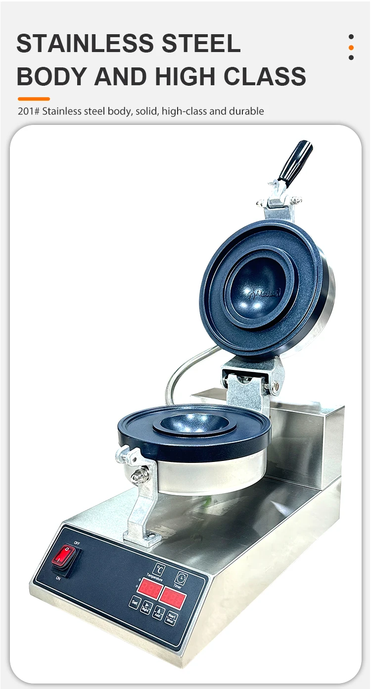 Custom Mold OVNI Hamburger Sealing Machine for Ice Cream Burgers