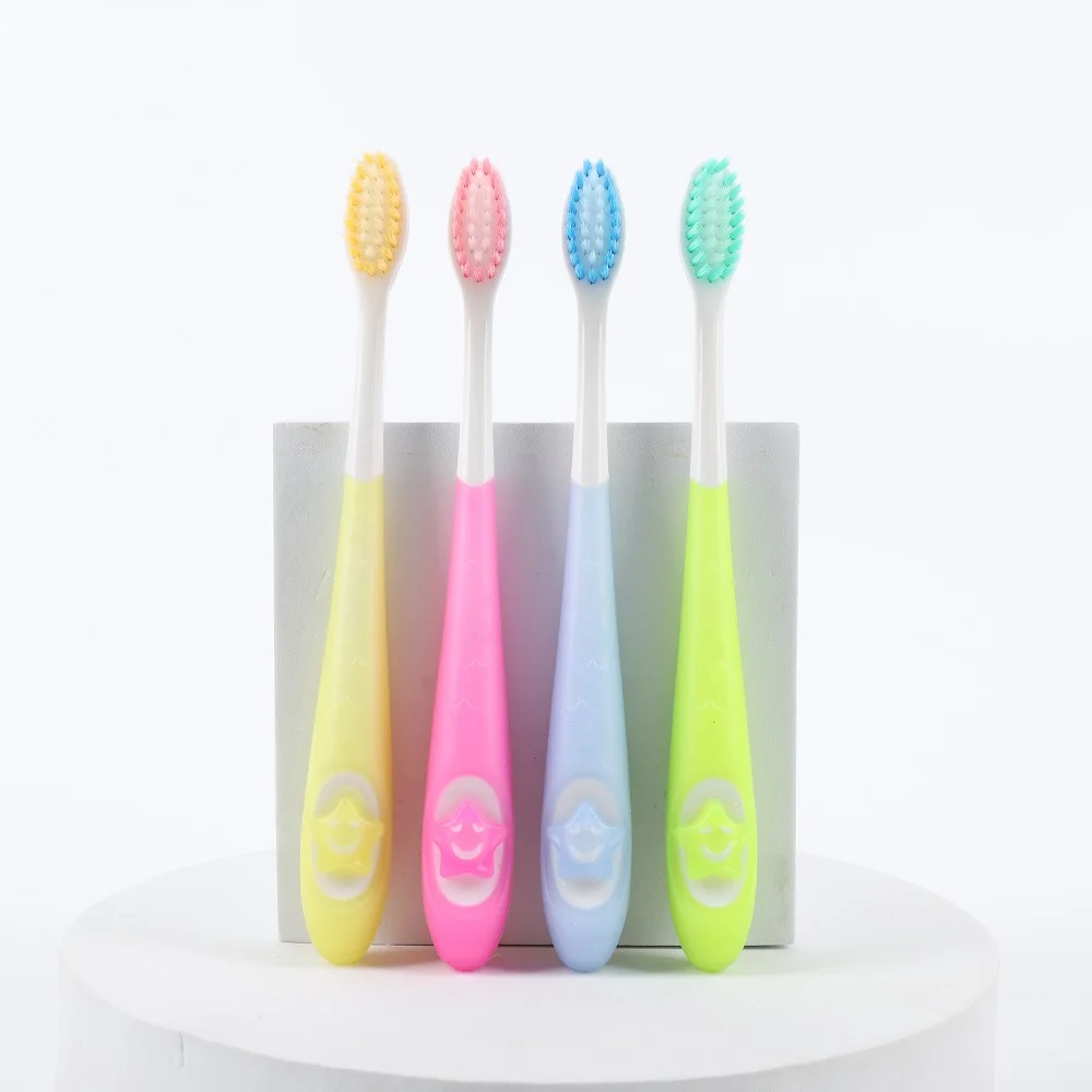 Lovely Star-shaped Soft Bristle Toothbrush For Kids And Adults Reusable ...