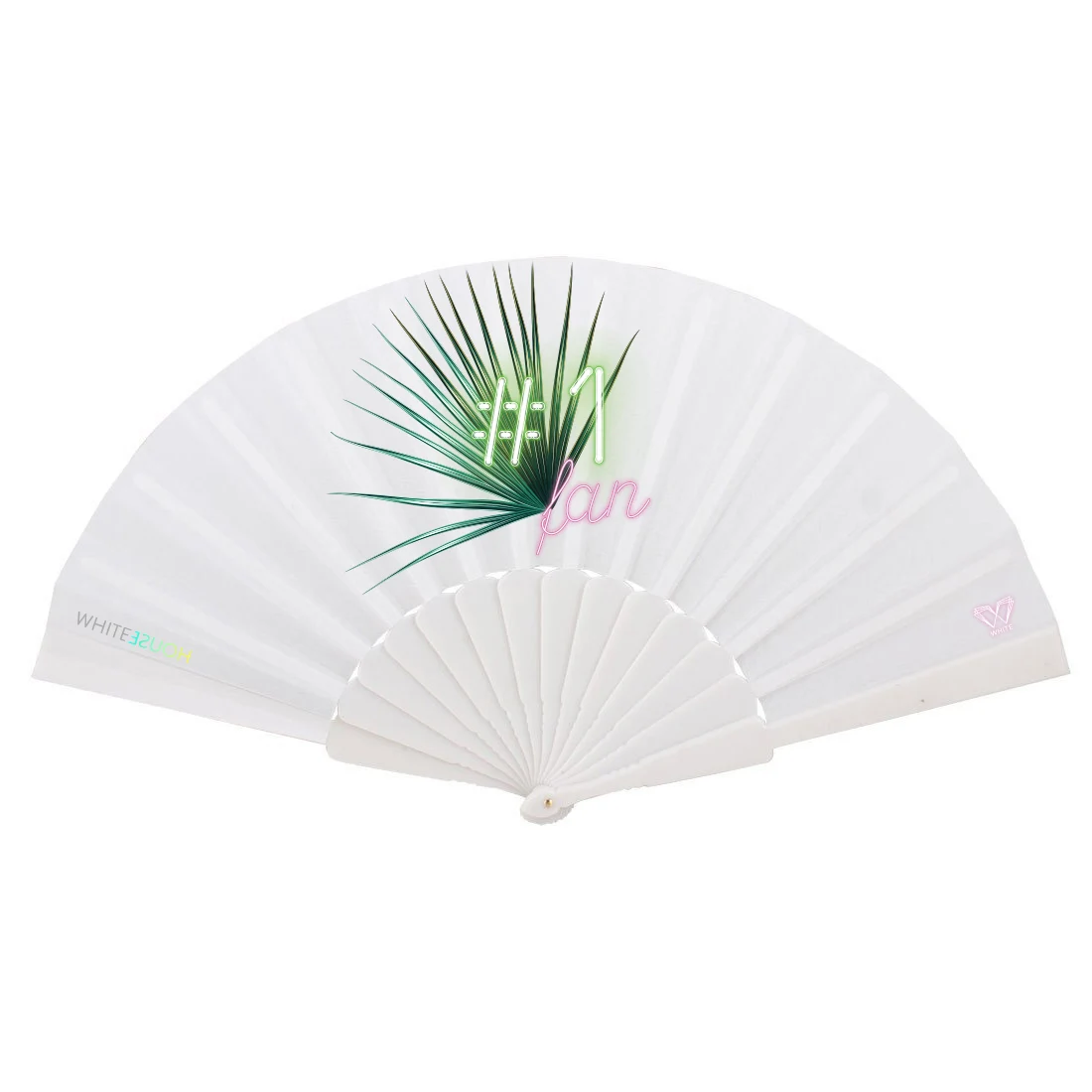 23cm Popular Custom Printed Plastic Hand Fan - Buy Plastic Hand Fan ...