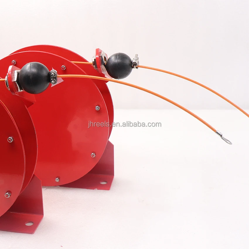 earthing reels 100ft spring retractable grounding static cable reel for ...
