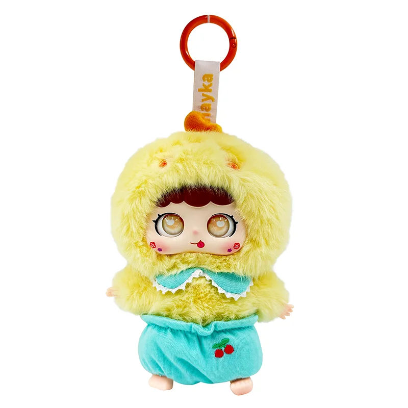 Kawaii Blind Box Plush Toy - Turning Eye Keyring Fox