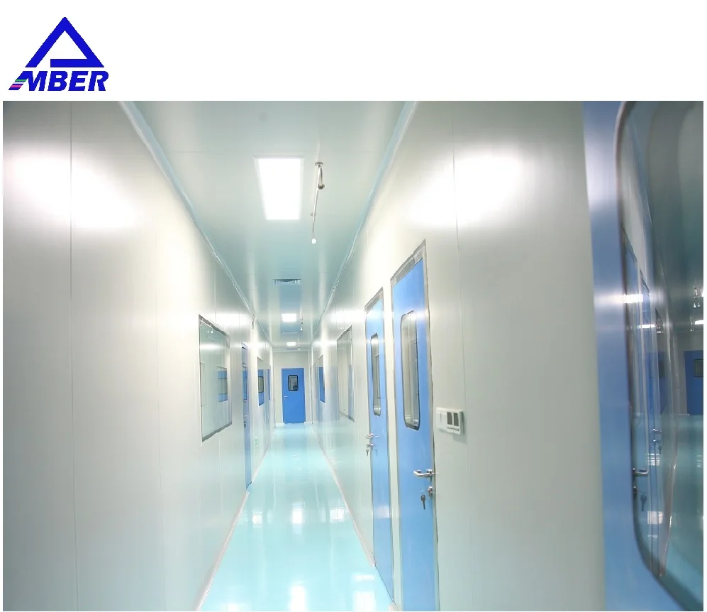 Modular Clean Room Lab Laboratory Dust Free Cleanroom for Steel Wall ...