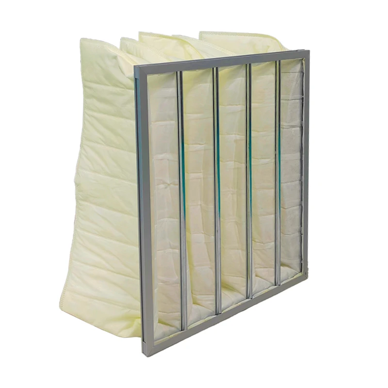 Commercial AHU G4 F5 F6 F7 F8 F9 Bag Air Filter for Industrial HVAC ...