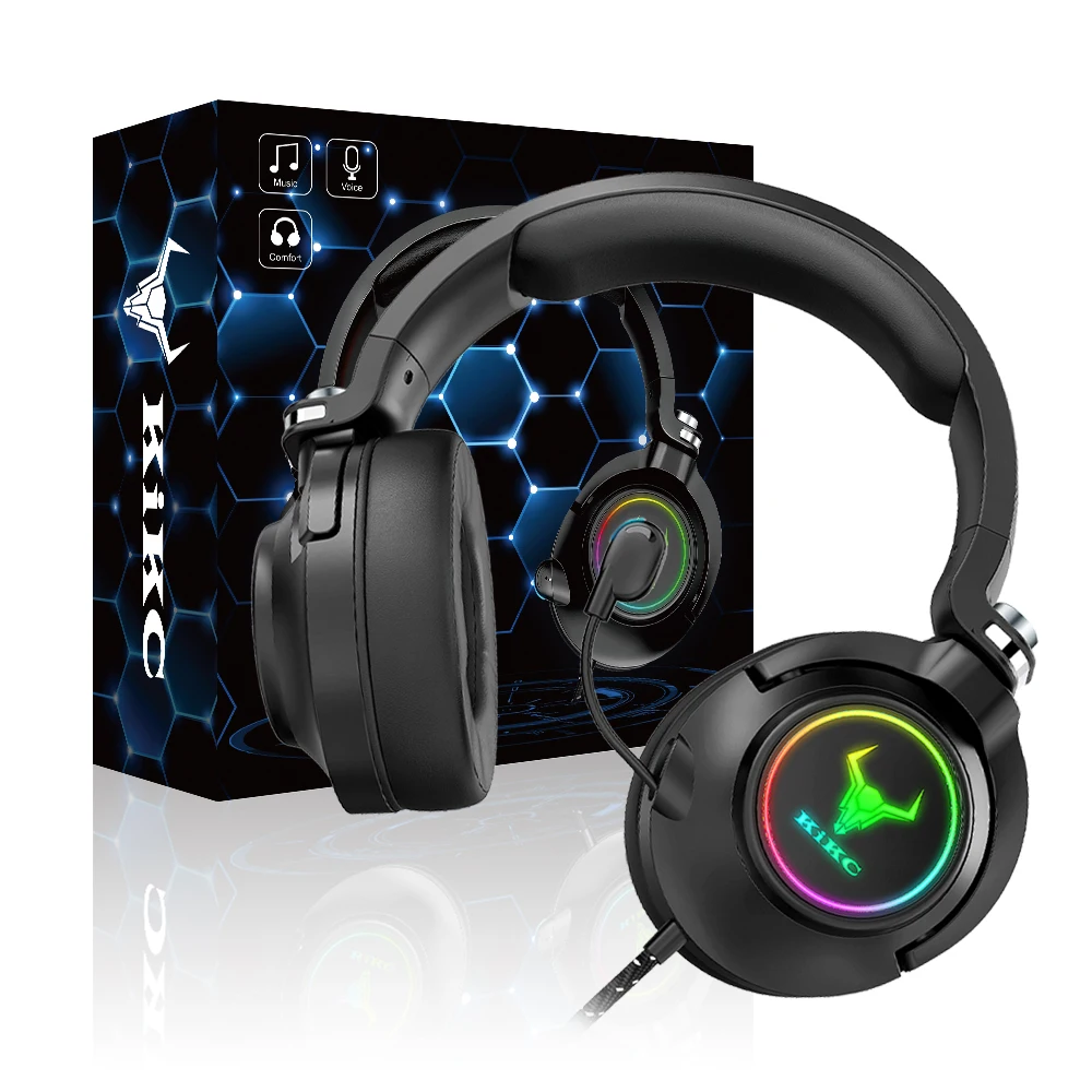Kikc Et600 China Dj Custom Used Ps4 Rgb Headset Gaming Headphones Mic ...